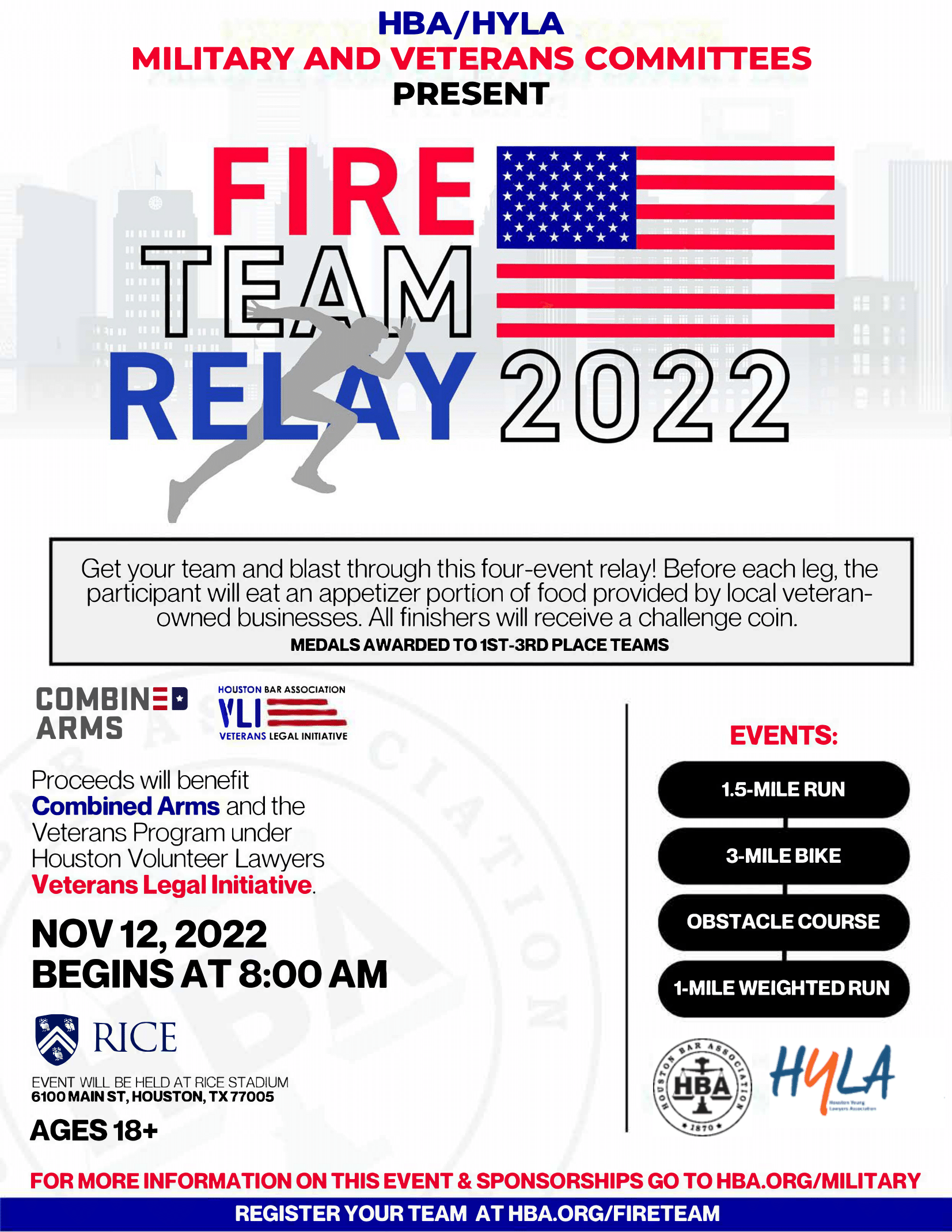 Houston Bar Association and Houston Young Lawyers Association Fire Team ...
